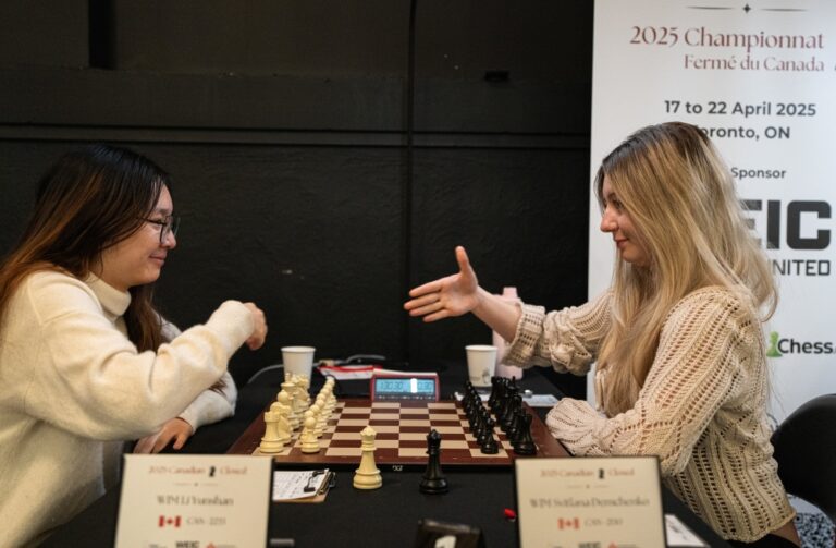 Nikolay Noritsyn and Li Yunshan win 2025 Canadian Championship ...