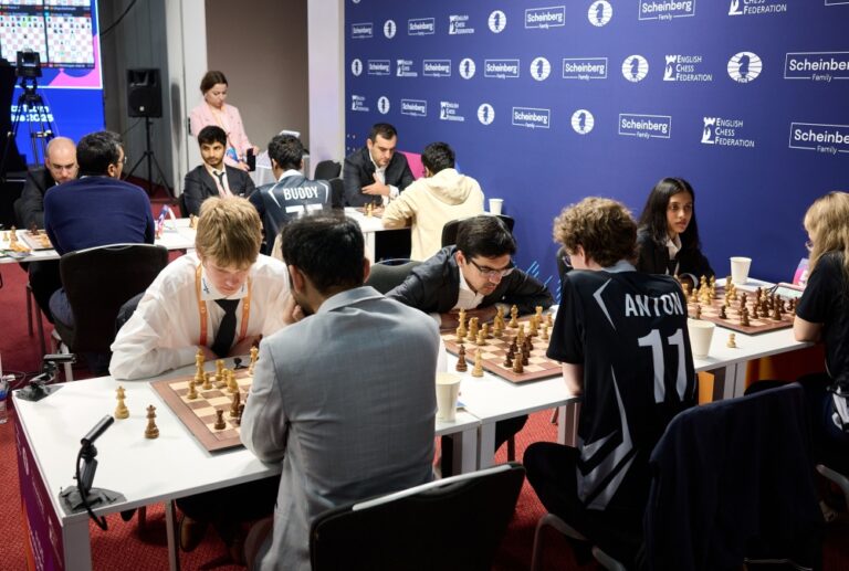 FIDE WRBTC 2025: Hexamind level with MGD1 at the top after three key ...