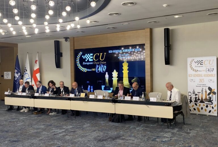 Celebrating 40 years of the European Chess Union: A legacy of unity ...