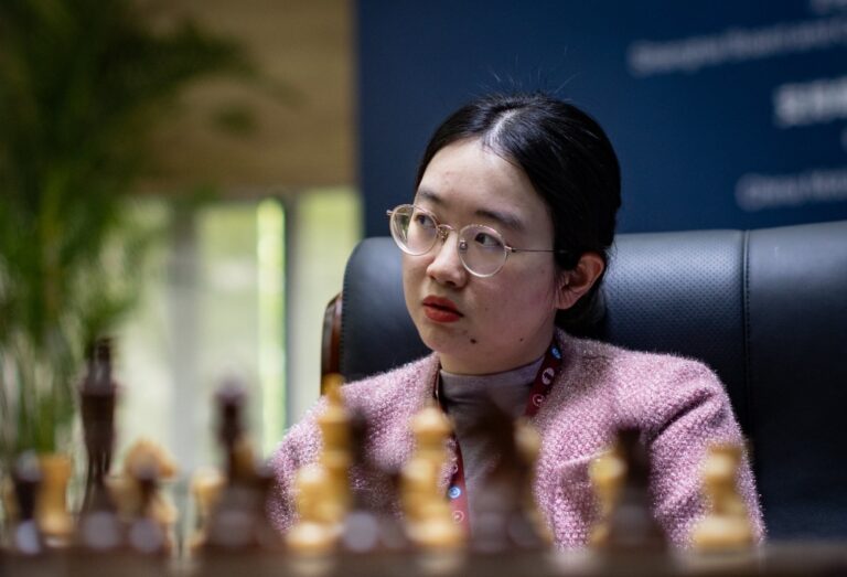 First blood: Tan Zhongyi wins Game 2 after Ju Wenjun’s costly blunder ...