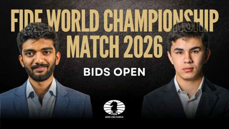 FIDE World Championship Match 2026 – Call for bids – International ...