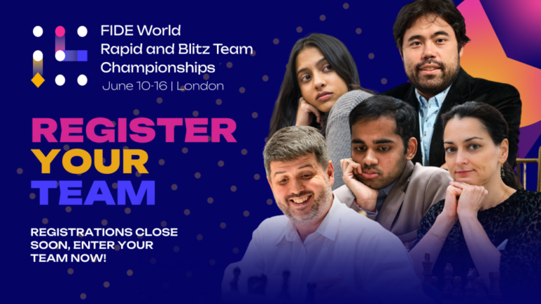 Fast moves, global teams: Register for FIDE World Rapid & Blitz Team ...