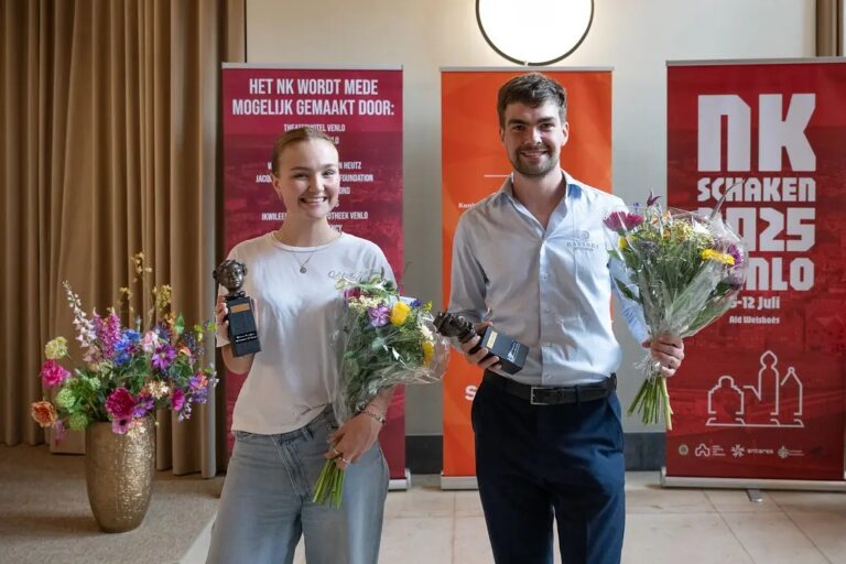 Machteld and Jorden van Foreest, sister and brother, win 2025 Dutch ...
